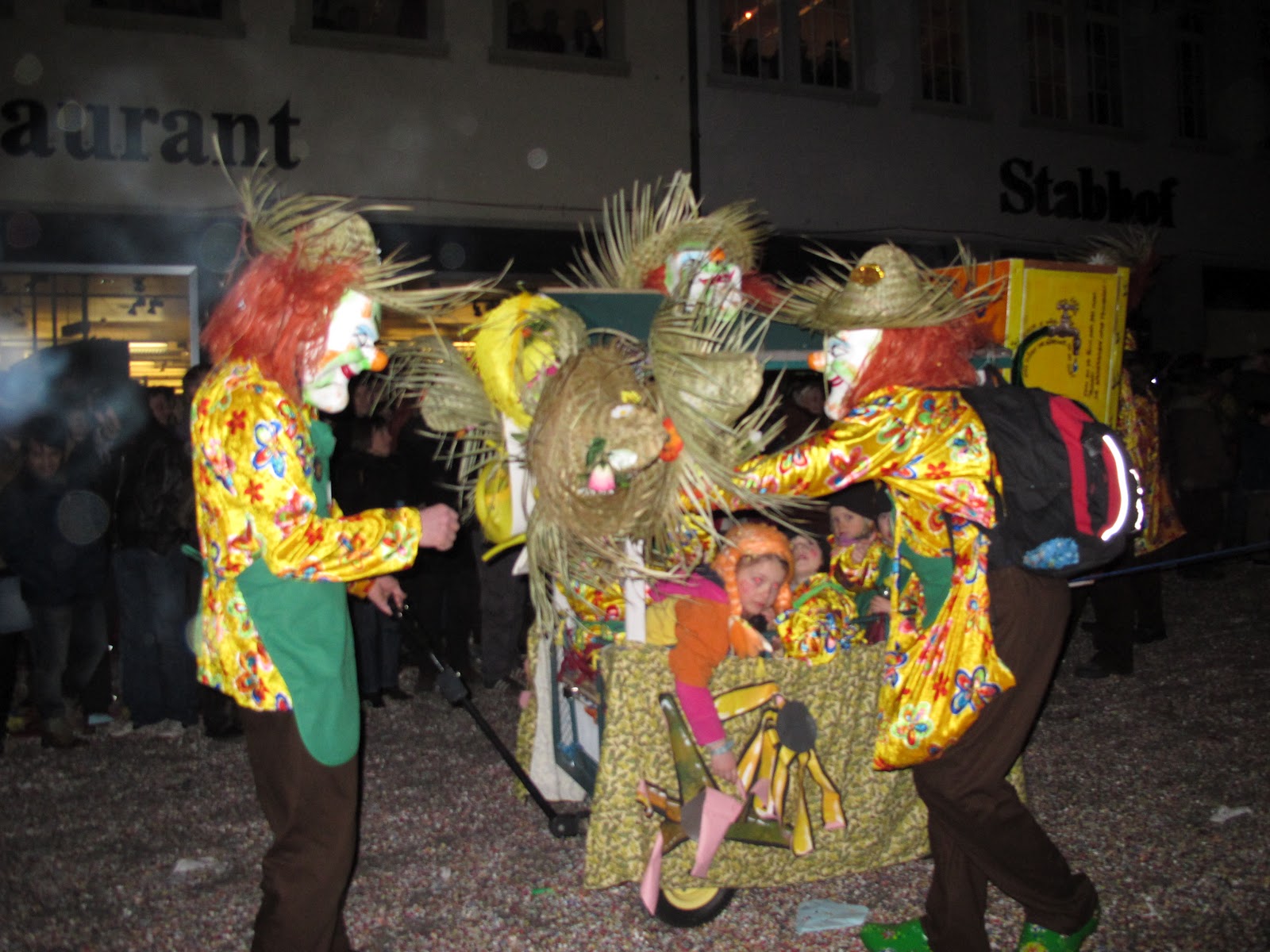 Something About Zürich...: Liestal Fasnacht- Fire Parade