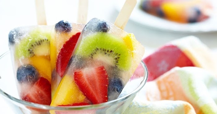 Inilah Hanya 15 Menit. Sulap Buah Segar Jadi Colorful Ice Pops. Begini ...