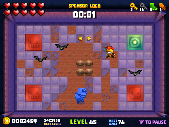 Games by Izzy: 1 Screen Hero