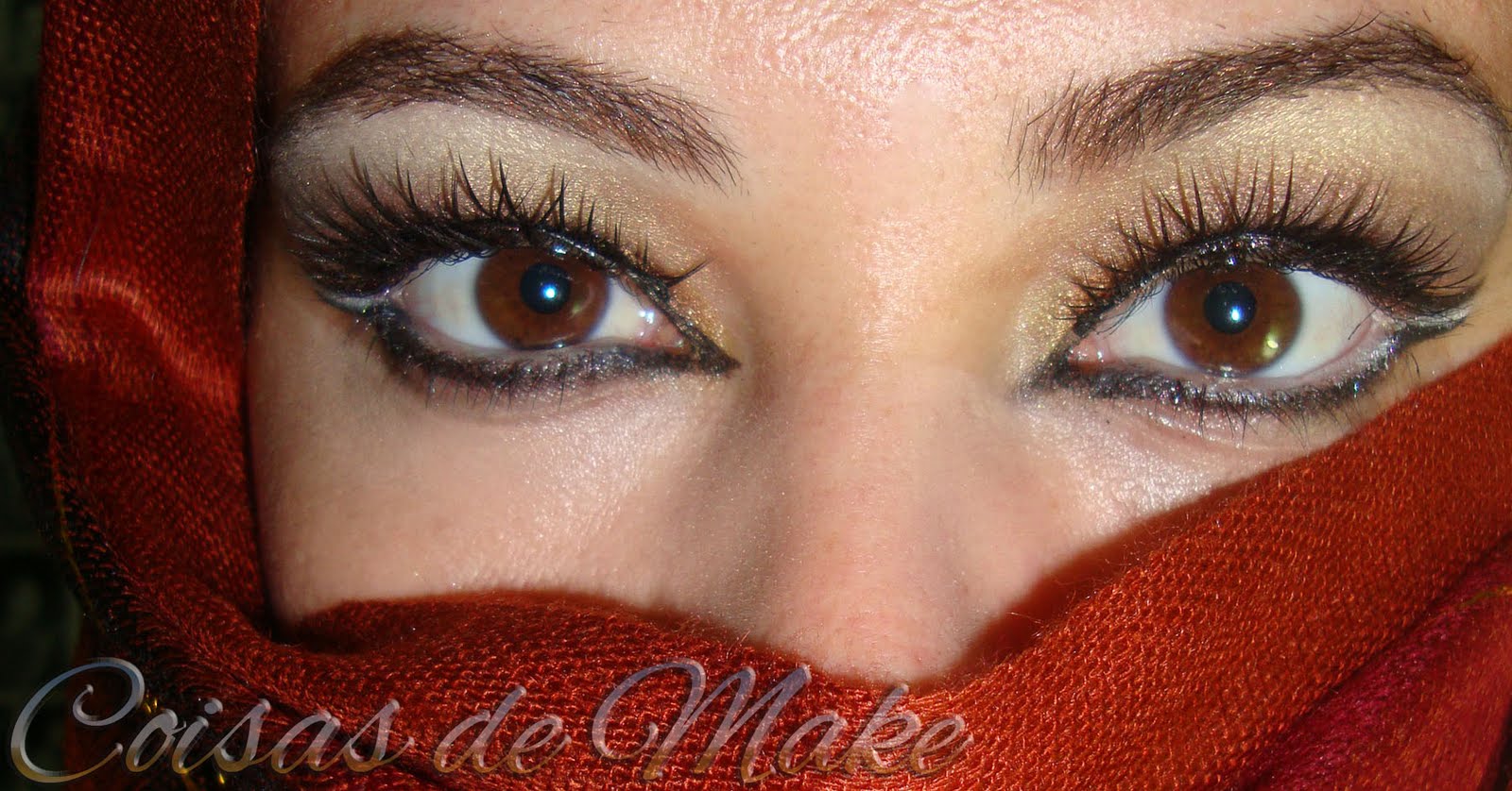 Coisas de Make, by Sheila Pinheiro: Tutorial: Make Arábica em tons Terrosos!