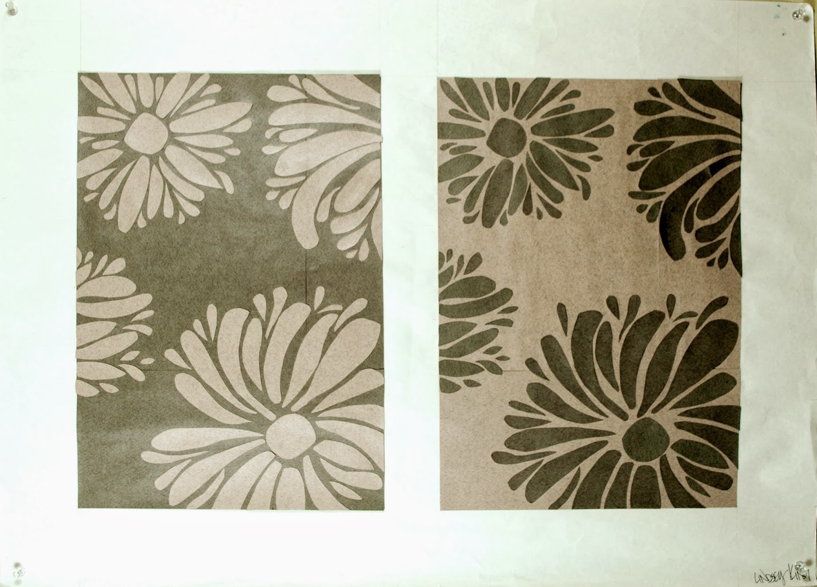 ART 115: 2D Design: Collage Assignment: Positive & Negative Space