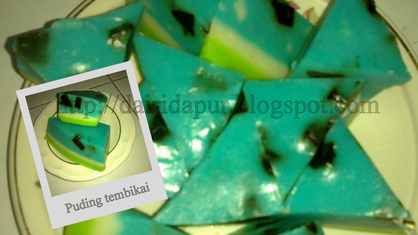 Dairi Dapur Resepi Puding Tembikai