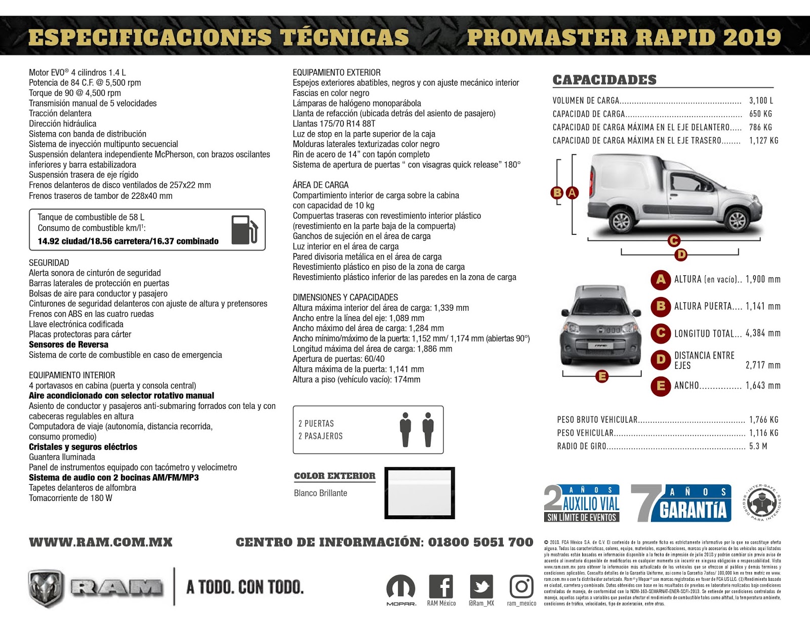 Grupo Autoangar : RAM PROMASTER RAPID