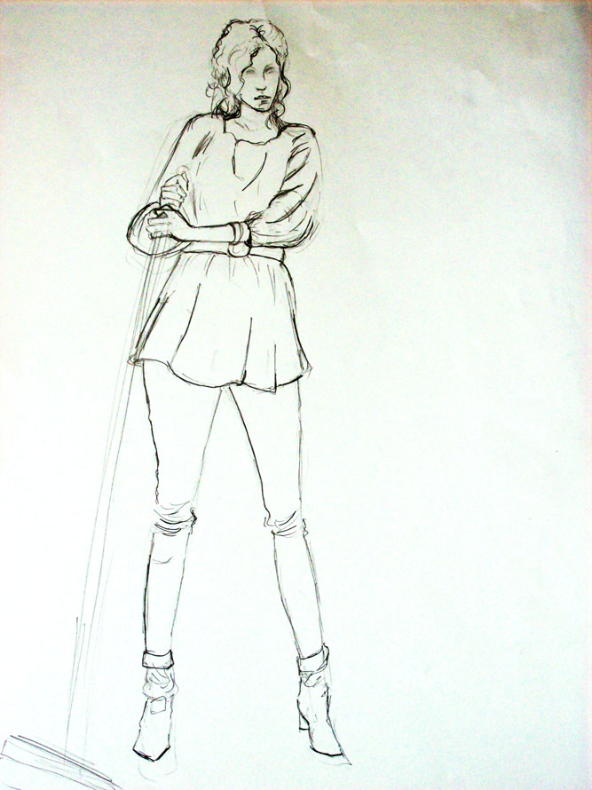 Lyes Ben Mehal: Dessin