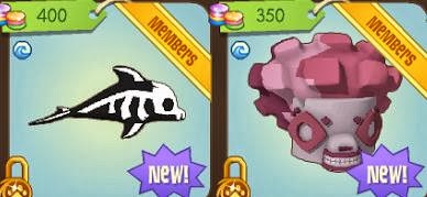 Animal Jam Buddies: Skeleton Suit, Clown Mask, and Ads!