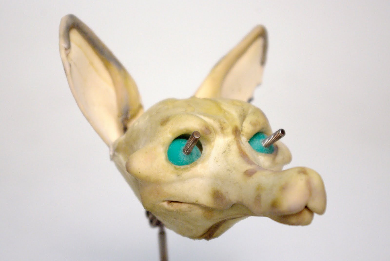 Ball & Socket Stop-Motion Fox Puppet In Progress! ~ Skin & Bones