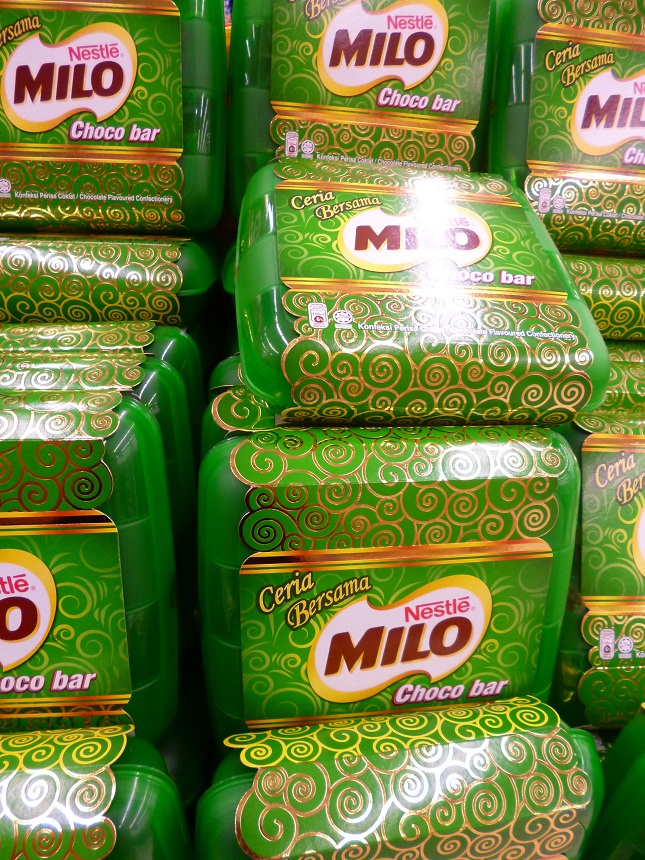 Gostan Sikit: Milo Choco Bar - festive container