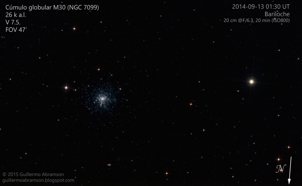En el cielo las estrellas: Messier 30
