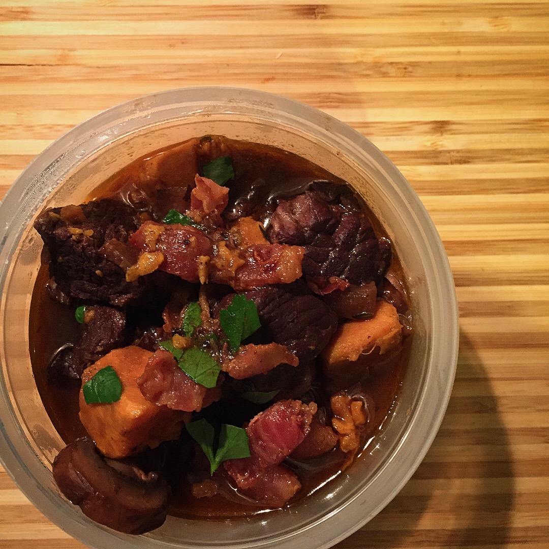 "The eyes eat first."