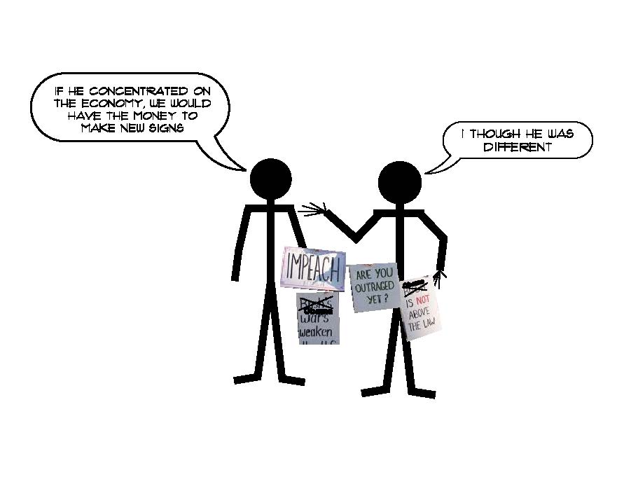 Political Stick Figure Commentary