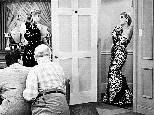 The Broke Costumer: Ethel Mertz and her Fabulous Wrap Dresses