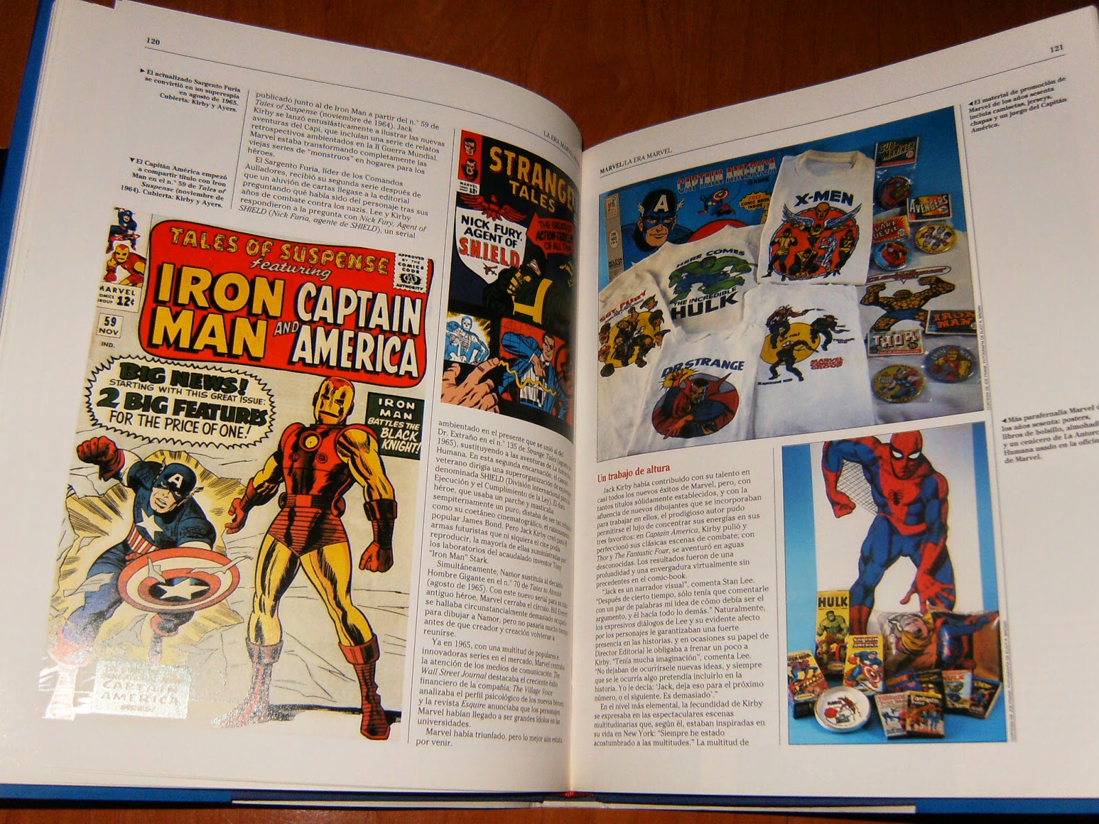 COMIC-ODINSON: -- RESERVADO -- LIBROS: MARVEL, CINCO FABULOSAS DECADAS ...