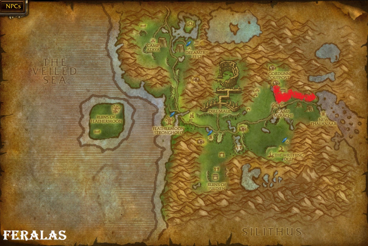 WoW Rare Spawns: Snarler