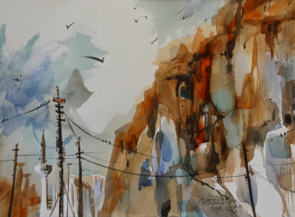 Watercolor International II: KATHLEEN CONOVER AWS-DF, NWS, WHS, ISEA-NF ...