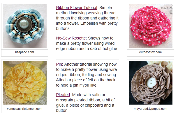 How to fold a ribbon