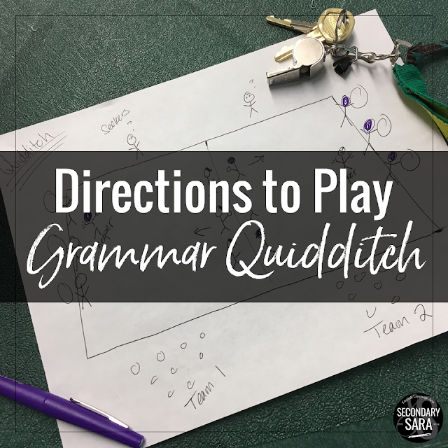 How to Play Grammar Quidditch | SECONDARY SARA