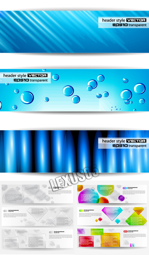 Quality Graphic Resources: Banner Headers for Websites