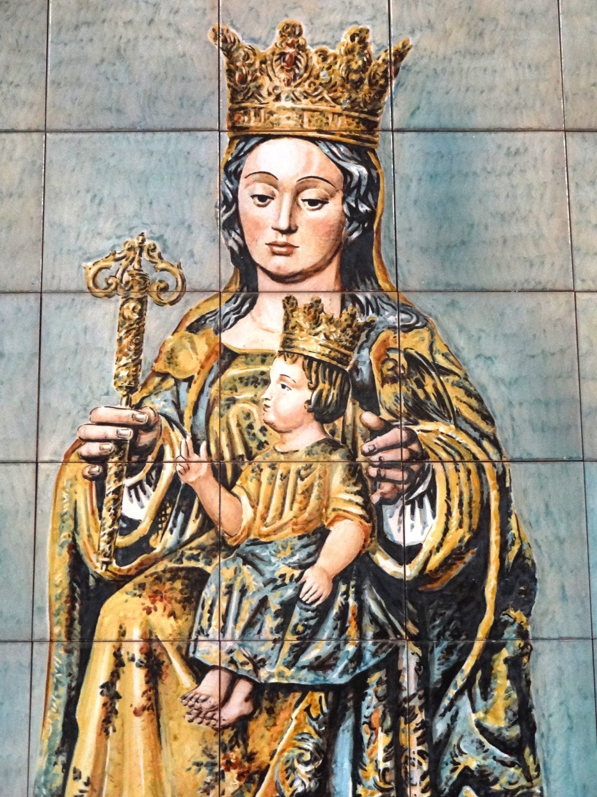 Mosaicos : 3.457.- Santa María de la Victoria. Parroquia Corpus Christi ...