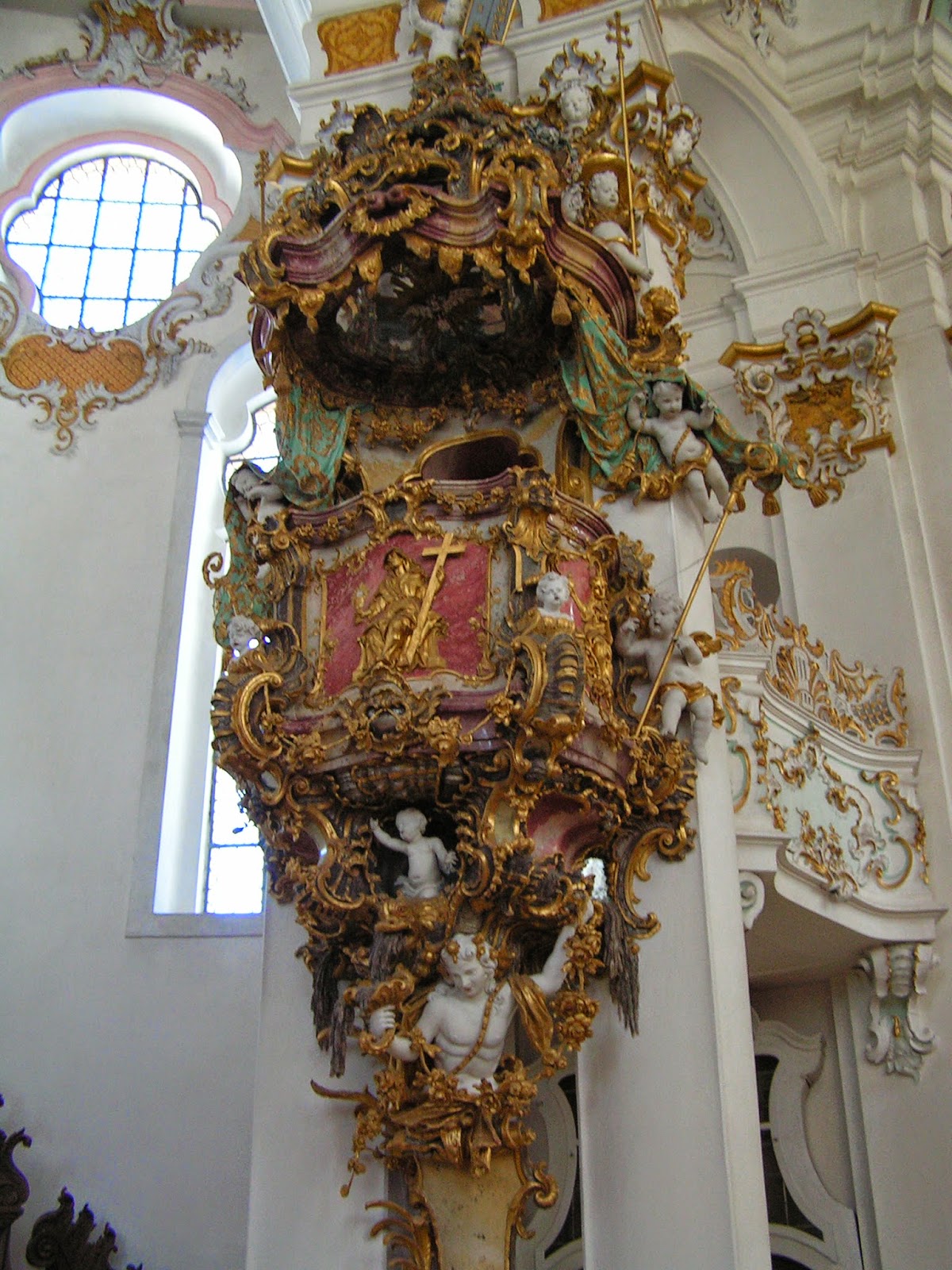 BAROQUE et ROCOCO.: L'église WIES en BAVIERE : un bijou rococo en ...