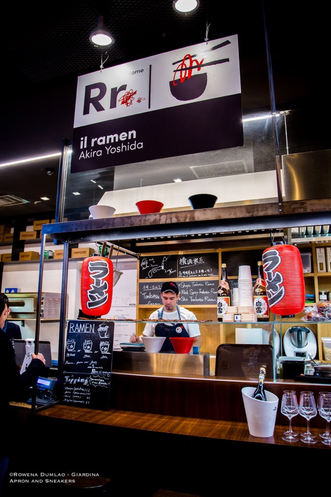 Akira Ramen Inside Mercato Centrale Roma in Rome, Italy
