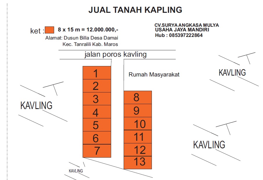 Tanah Kavling Tahap 3 Ready! | Jual Tanah Kavling Murah