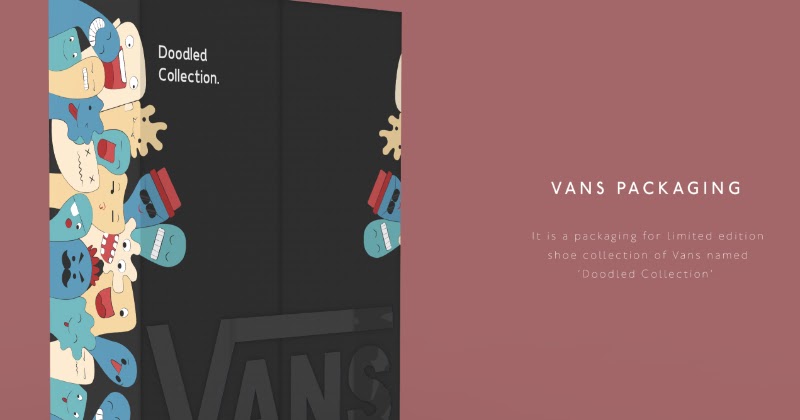 Vans- Doodled collection on Packaging of the World - Creative Package ...