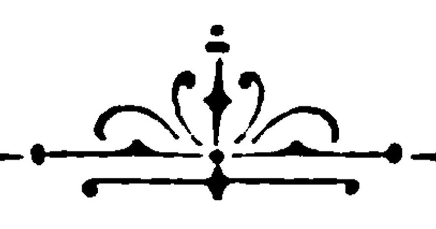 Digital Stamp Design: Antique Victorian Text Divider Free Designs ...