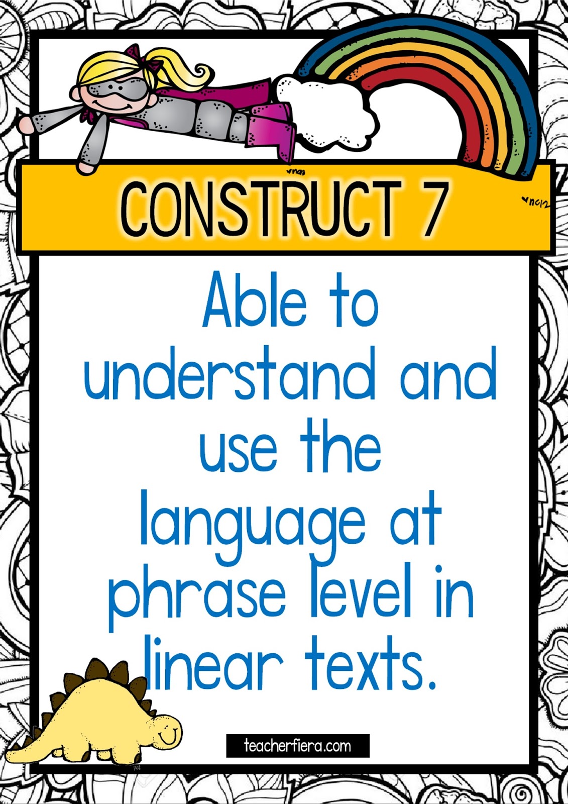 teacherfiera.com: 12 CONSTRUCTS OF ENGLISH LANGUAGE LITERACY