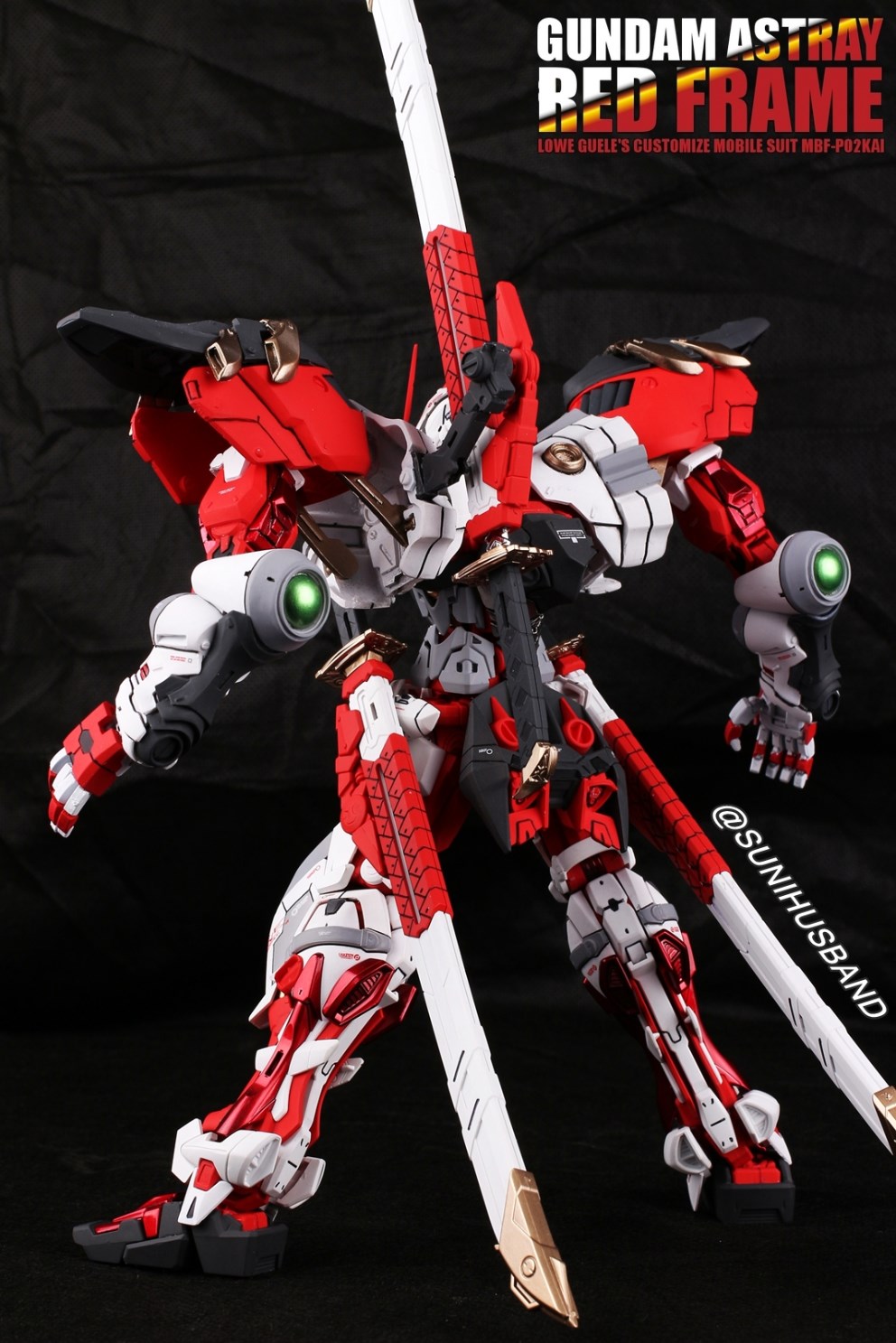 GUNDAM GUY: MG 1/100 Gundam Astray Red Frame 'Power Red Resin ...