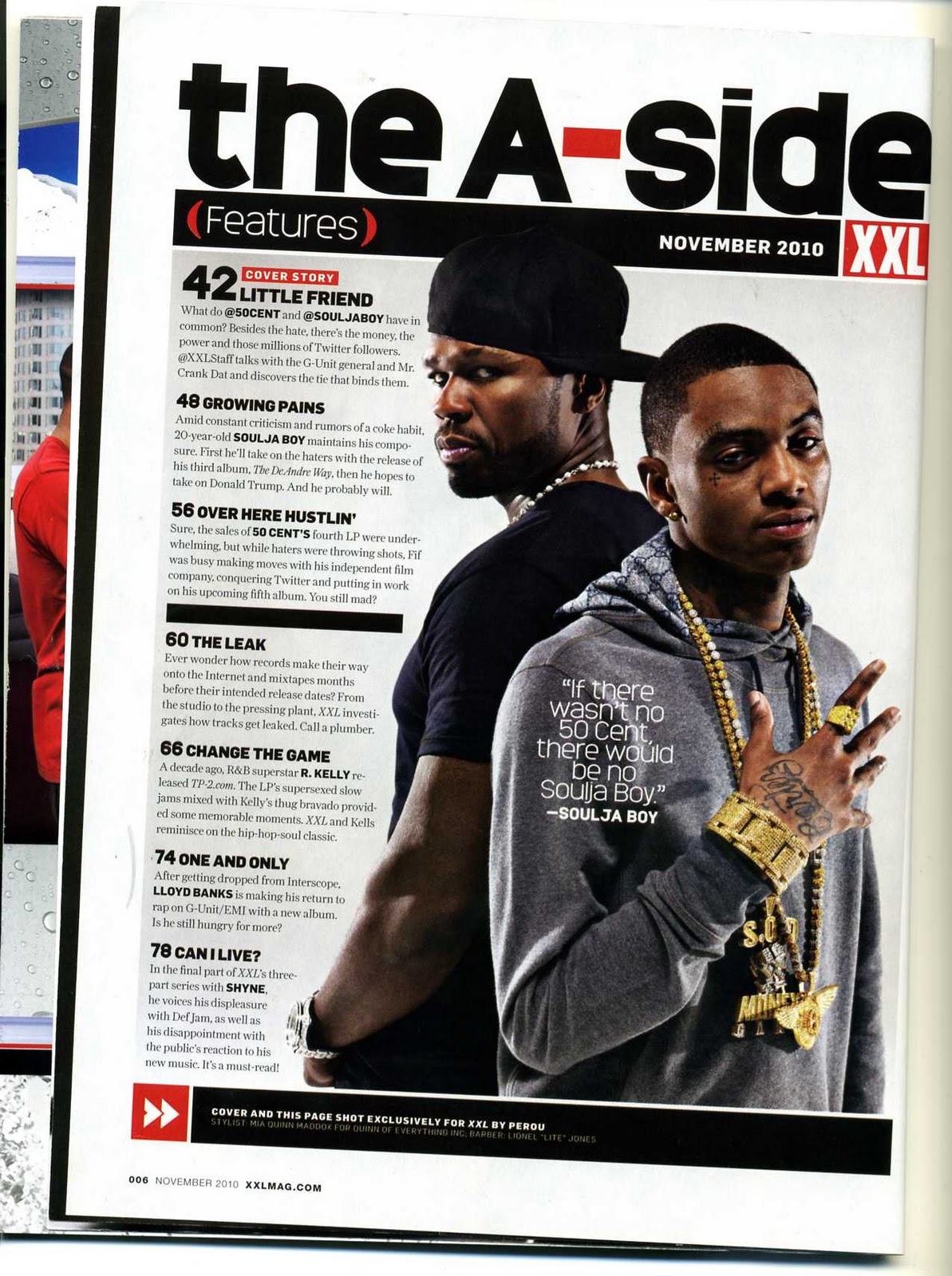 Tom's Blog: XXL Magazine contents Analysis