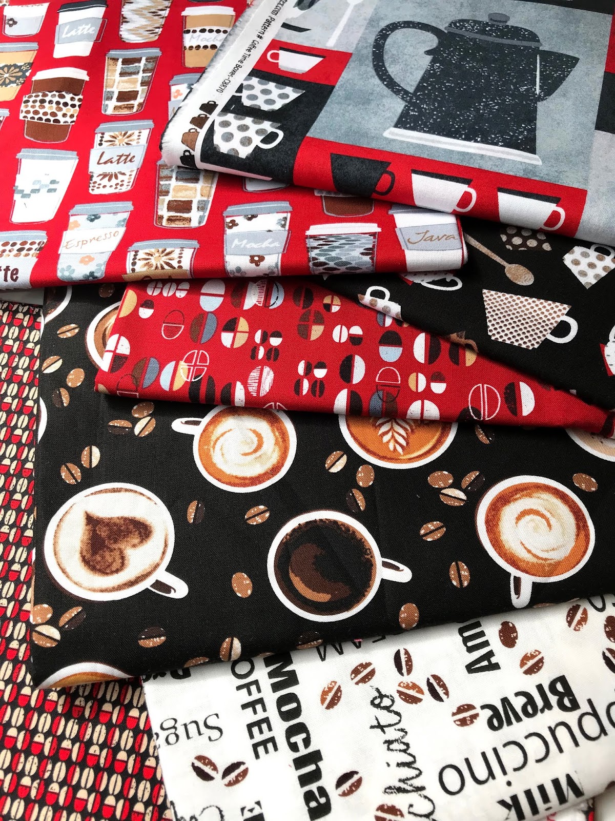 Sew in Love {with Fabric}: Hello, coffee lovers!