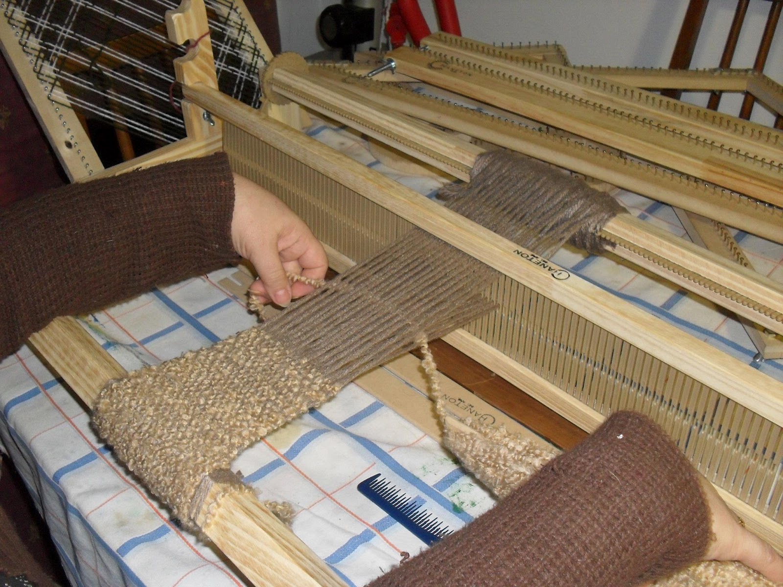 Wuitralkapen Pergamino: Aprendiendo con el telar de peine (telar maria)