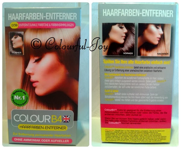 ColourfulJoy: Colour B4 Haarfarben-Entferner