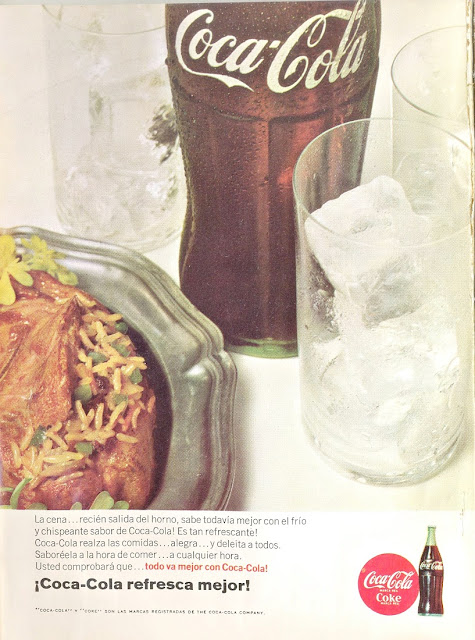 Publicidades Antiguas Argentinas: Coca Cola (Junio-1965)