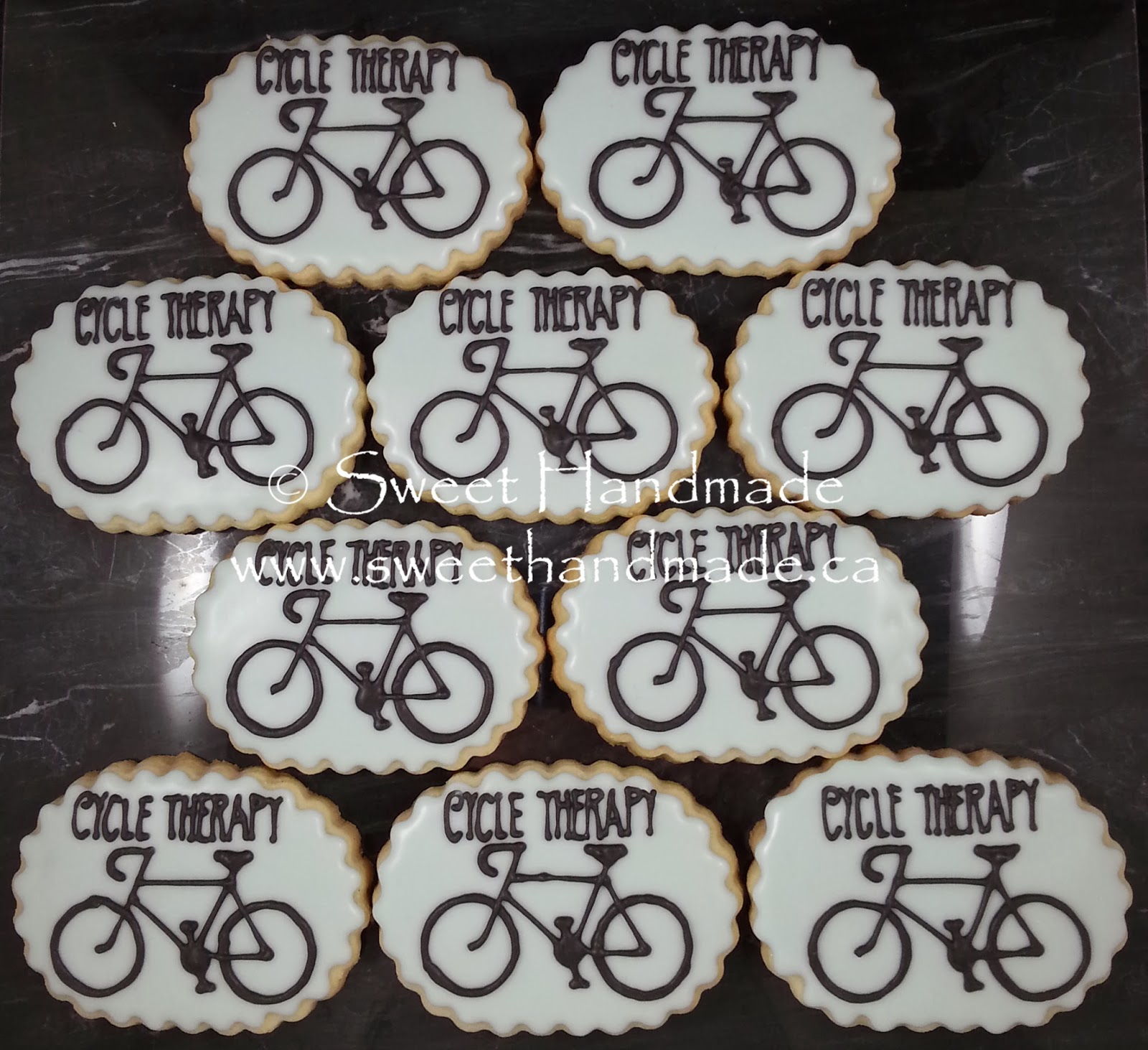 Sweet Handmade Cookies: Road Bike Cookies