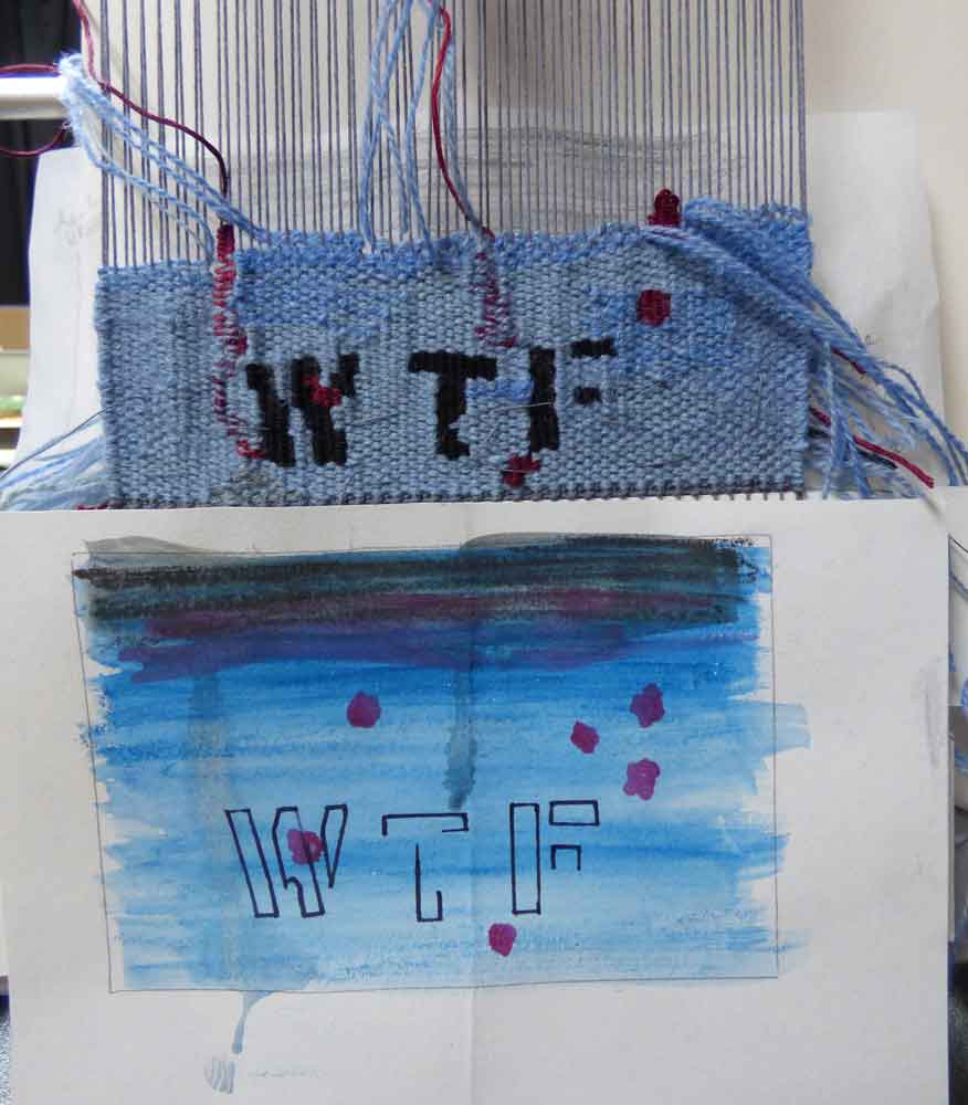 Molly Elkind : Talking Textiles: work in progress