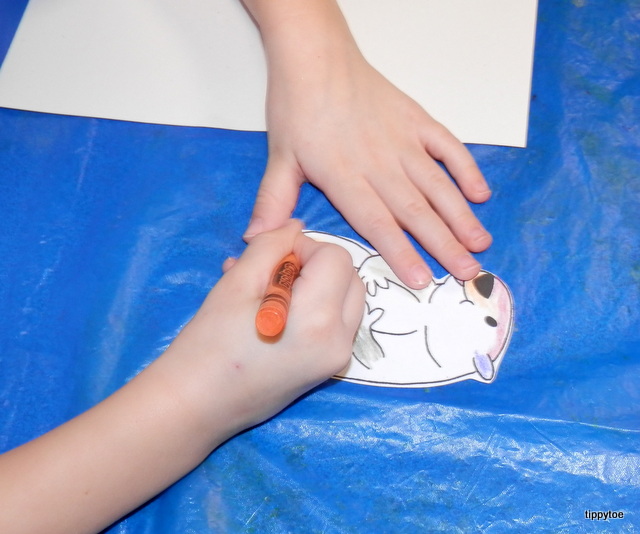 Tippytoe Crafts: Peek-a-Boo Groundhogs