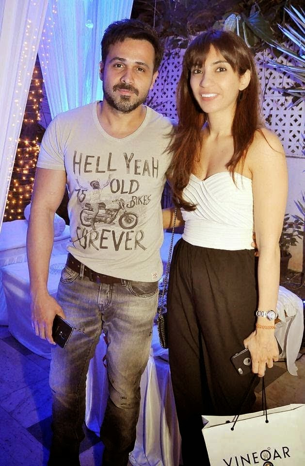 Bollywood actor Emran Hashmi with Wife Photo Gallery - Videospot