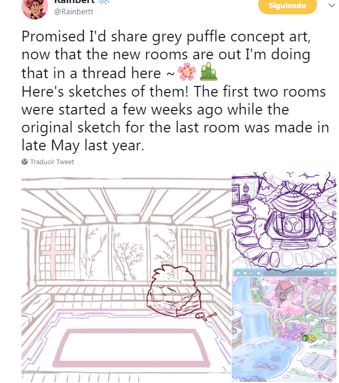 Gray Puffle Rooms - Concept Art | Club Penguin Rewritten Cheats™