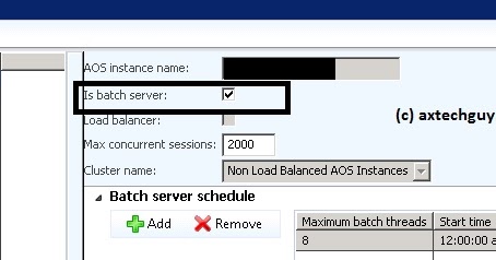 Dynamics AX/D365 FinOps Technical Blog: Batch jobs in AX 2012