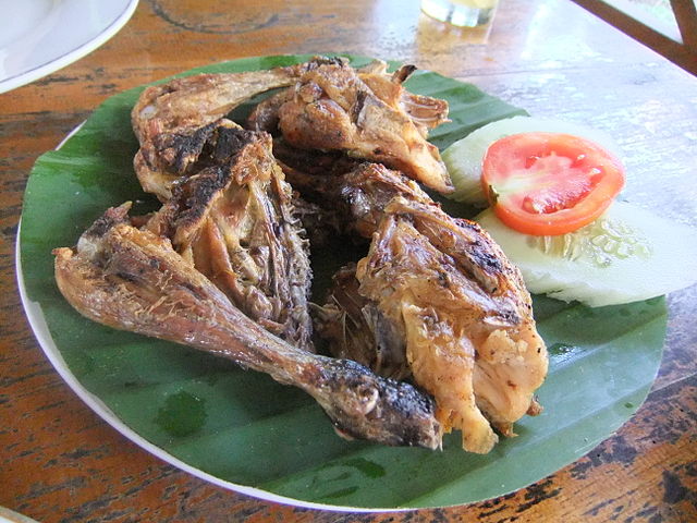 Traditional Foods: Roasted Chicken Taliwang | Traditional Food From Lombok