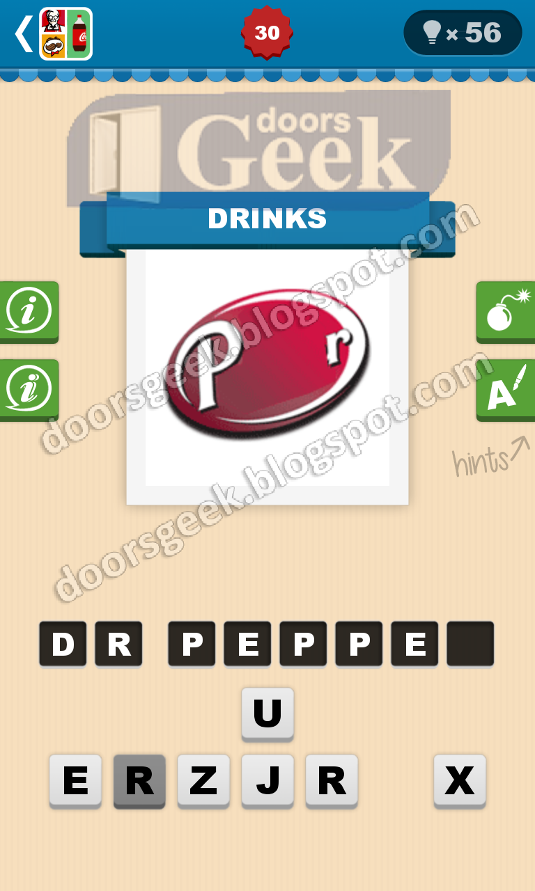 Guess The Brand Level 30 ~ Doors Geek