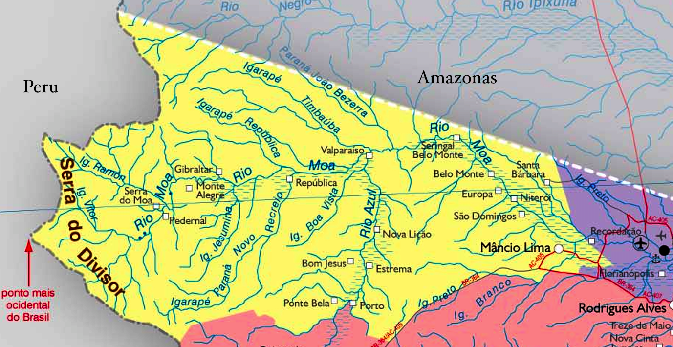 Mapas do Estado do Acre
