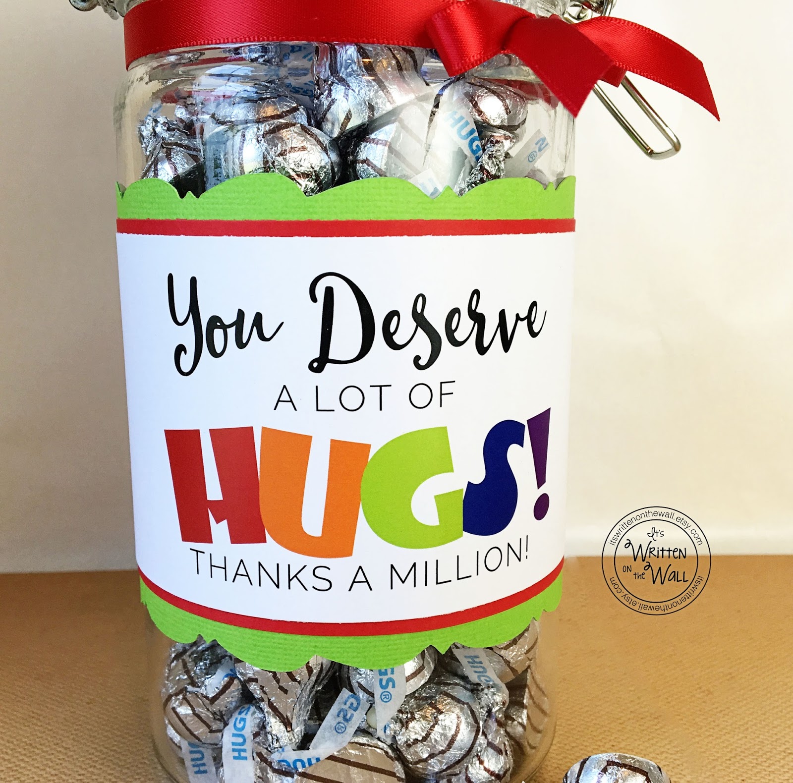 It's Written on the Wall: The Perfect Gift: You Deserve A Lot of Hugs ...