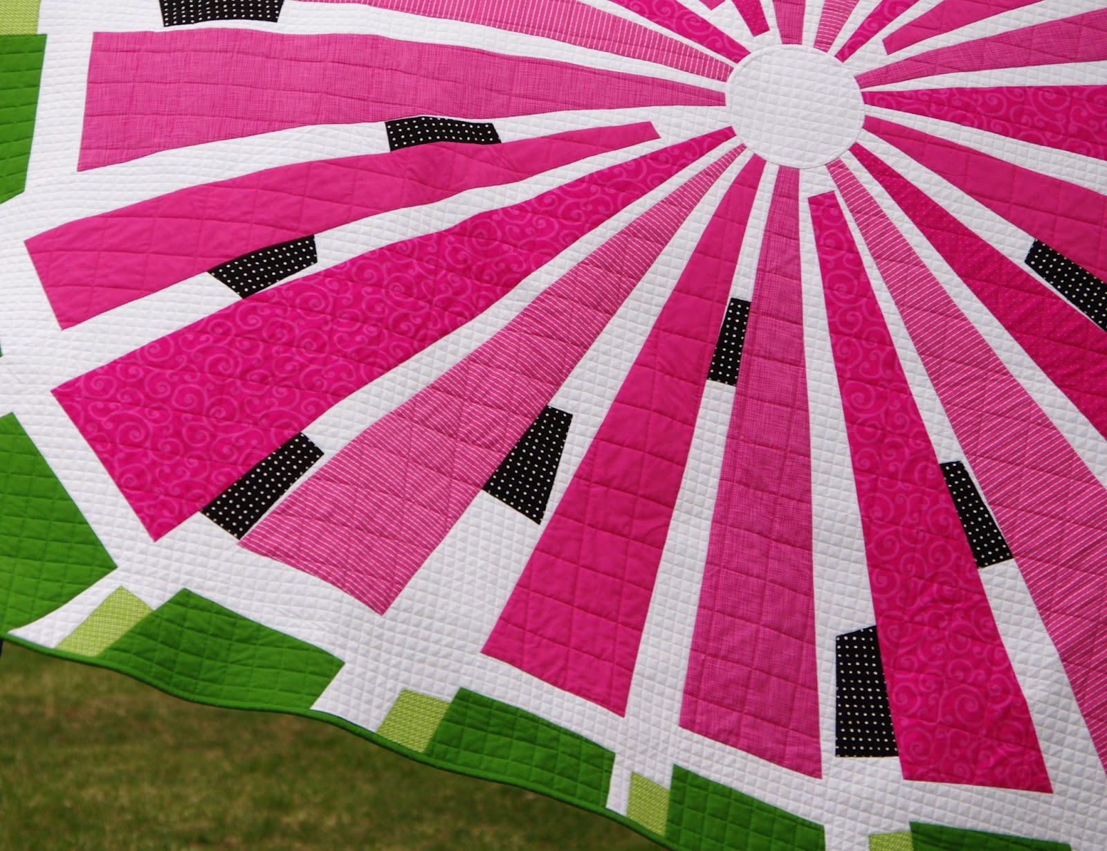 Watermelon Wedge Quilt - Ahhh...Quilting