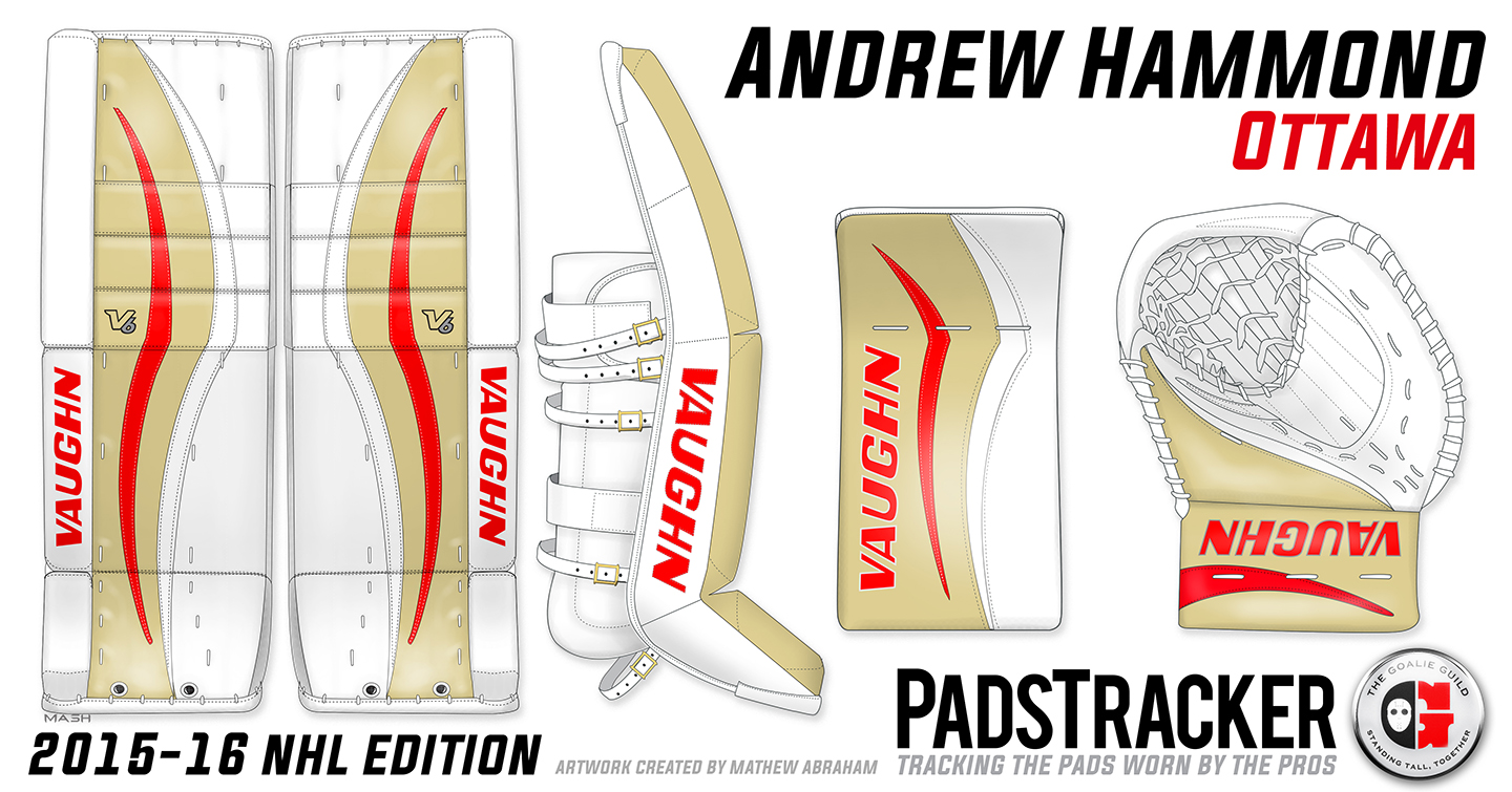 I Love Goalies!: Andrew Hammond 2015-16 Mask