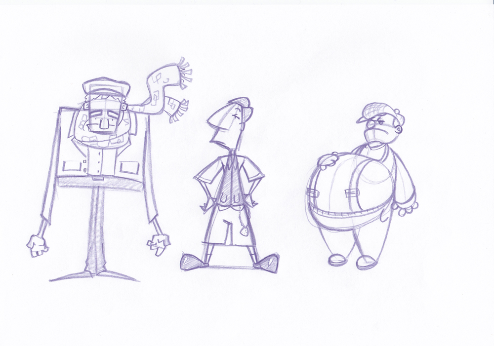 Featherless: Character Design - Basic Shape Language