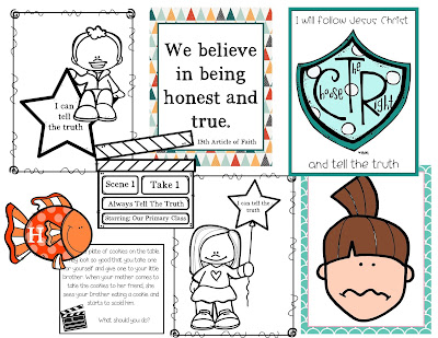 The Cozy Red Cottage: Always Tell the Truth (Lesson 34, Primary 2) Free ...