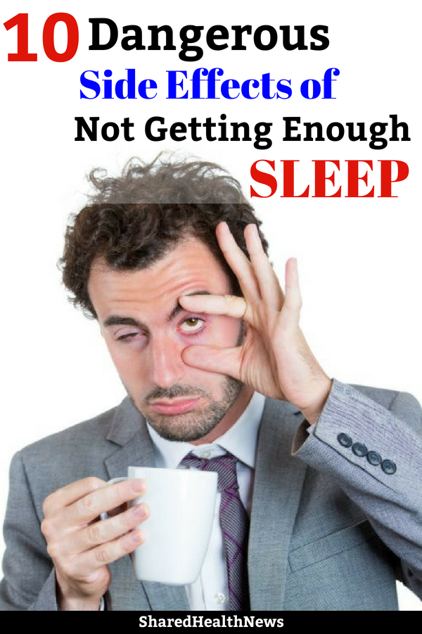 Shared Health News: 10 Dangerous Side Effects of Not Getting Enough Sleep