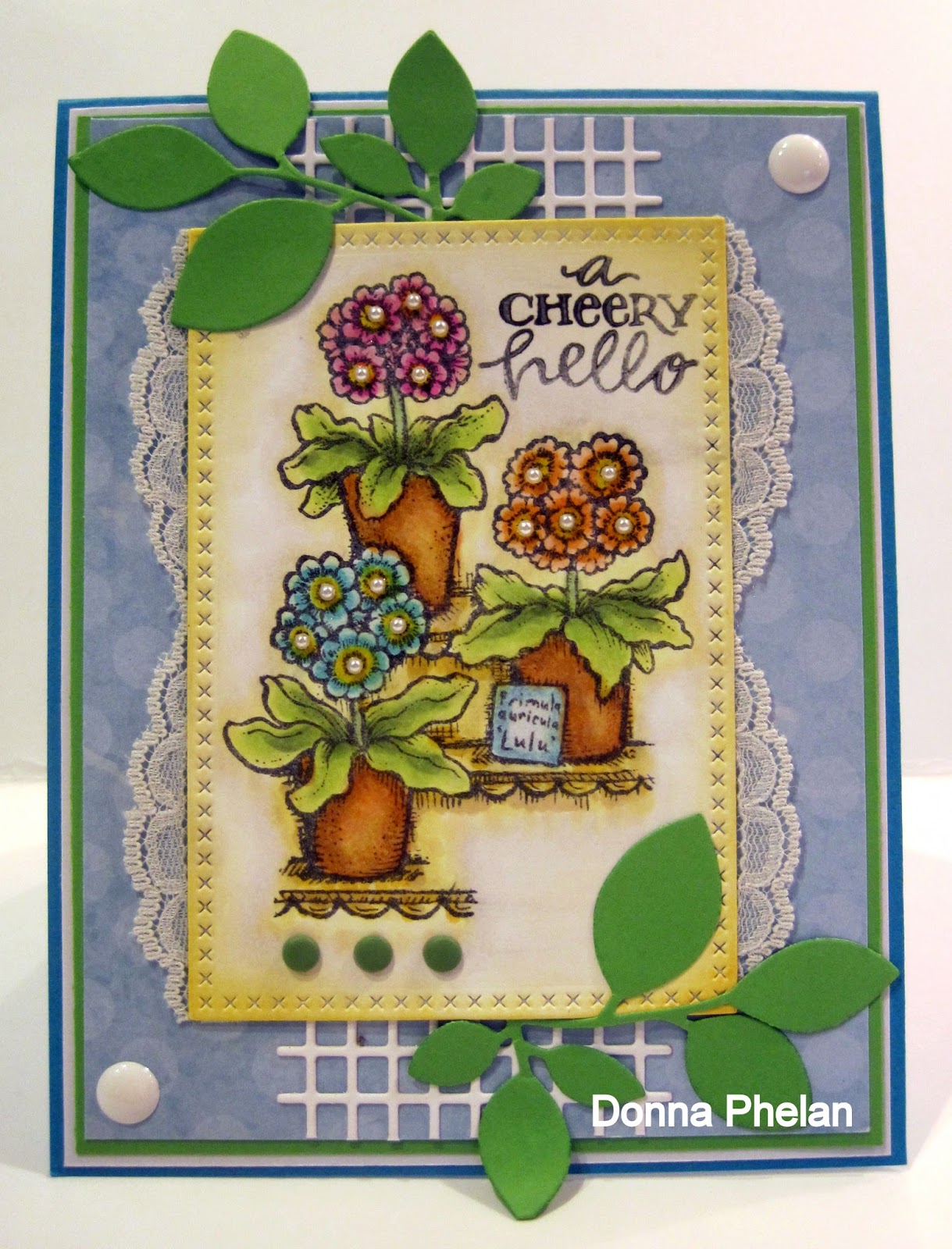 Crafting By The Beach: A Cheery Hello